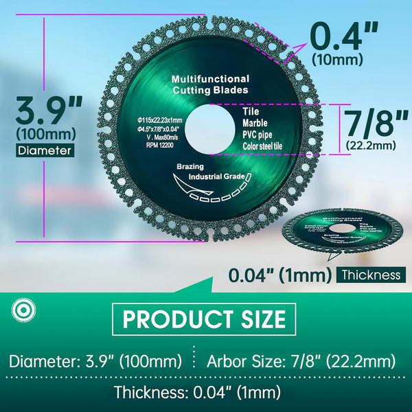 Angle Grinder Disc - Cut Everything like butter – ZenPrive